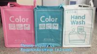 China Non Woven Hotel Washing high quality Drawstring Laundry Bag, laundry bag for hotel, Foldable non woven corner laundry ha for sale