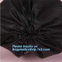 China Fashion Eco Friendly Advertising Non Woven Drawstring Bag, Promotional pp non woven drawstring travel shoes bags, bageas for sale