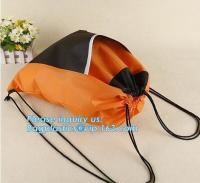 China Custom made printed non woven fabric drawstring shoe dust carrier bag with logo/wholesale nonwoven cheap carry travel sh for sale