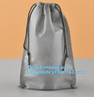 China Customized non woven drawstring bags， digital full color printing non woven drawstring bag for promotional event bagease for sale