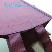 China Cheap Custom Logo Non Woven Shopping Bag PP Tote Gift Bags Price Laminated Non-Woven Fabric Drawstring Bags, bagplastics for sale
