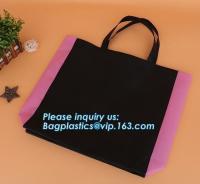China cambrel bags non woven bag, logo printed reusable cheap shopping u cut non woven bag, promotional Design fashion style c for sale