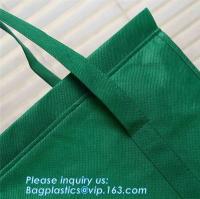 China New design recycle rope handle non woven bag with eyelet, Customized printing non woven bag flat punch bag for shoes&gar for sale