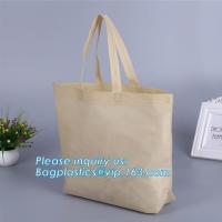 China wholesale fashion 38*42*10cm 80gsm 100% pp non woven bag with handle, gusset and bottom, Promotional Cheap Customized Fo for sale