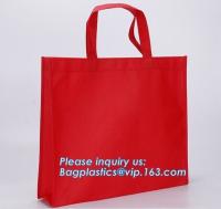 China Promotion cheap 1C simple printing yellow shopping non woven bag, Cheap 100% New Recyclable Whole Bag Heat Sealed Machin for sale