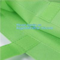 China Cheap 100% New Recyclable Whole Bag Heat Sealed Machine Made PP Non Woven Bag with Strip, bagplastics, bagease, pak, pkg for sale