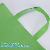 China Cheap 100% New Recyclable Whole Bag Heat Sealed Machine Made PP Non Woven Bag with Strip, bagplastics, bagease, pak, pkg for sale