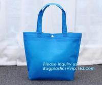 China wholesale cheap customized recycled die cut 40 gsm non woven bag, Non-Woven Fabric Bottle T-Shirt Shopping Bag/ t-shirt for sale