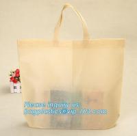 China Cheap promotional colorful ultrasonic 90g non woven bag/eco friendly document tote bag, Factory Price High Quality Lamin for sale