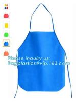 China fabric apron, texitile apron, woven apron, children apron, non woven cap, noon woven aprons, aprons supplies, bakery apr for sale