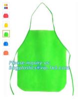 China fabric apron, texitile apron, woven apron, children apron, non woven cap, noon woven aprons, aprons supplies, bakery apr for sale