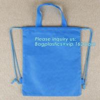 China Factory Promotional Custom Logo printedPromotional custom metallic laminated non woven bag, fabric reusable shopping bag for sale