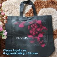 China customized promotional laminated gift shopping tote polypropylene pp non woven bag, Fashional hot sale reusable tnt tnt for sale