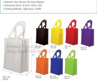 China Customized printing recycled promotional shopping tote lamination pp non woven bag, Fashion Design Wholesale Customized for sale
