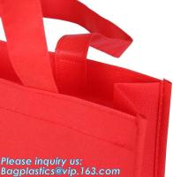 China hot sealed non woven bag, cheap logo printed non woven shopping bag, Custom clear window document non woven bag, bagease for sale