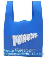 China Good quality drink shopping bag non woven bag laminated tote bag, wholesale custom folding fabric carry bag, non woven b for sale