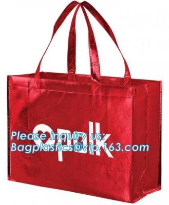 China eco friendly non woven bag, Zip Lock Laminated PP non woven bag, Factory cheap promotion nonwoven shopping tote bag blan for sale