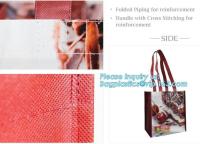China Shopping printing fabric insulated foldable bag, custom pp non woven bag tote bag, Wholesale Clothe Storage Non Woven Ba for sale
