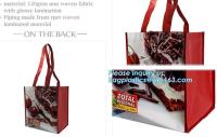 China Shopping printing fabric insulated foldable bag, custom pp non woven bag tote bag, Wholesale Clothe Storage Non Woven Ba for sale