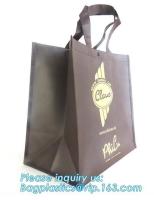 China Various Style Folding Nonwoven Handle Shopping Bags Non Woven Bag， Elegant non woven bags non woven gifts packaging bags for sale
