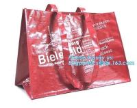 China Custom logo eco-friendly fabric promotional paper non woven bag, Best selling colorful U shape cut die non woven bag wit for sale