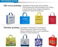 China Fashion new coming blue non woven bag for red wine, Diy creative cute design biodegradable non woven bag, limited, ltd for sale