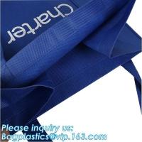 China Laminated Non-woven Shopping Tote Promotional Non Woven Bag, Customized durable reusable printing shopping pp non woven for sale