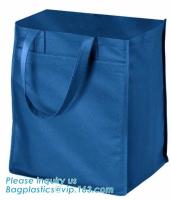 China New Design Custom Sublimation Printing Rpet Non Woven Bags, Outdoor portable non-woven insulated shopping non woven bag for sale