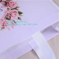 China Hot Sale Promotional Tote Plastic Gift Shopping Non Woven Bag for Women, laminated non woven bag special supermarket sho for sale