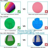 China Hot Sale Promotional Tote Plastic Gift Shopping Non Woven Bag for Women, High quality price non woven bag with recycle p for sale