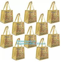 China Recyclable Promotional Animal Printed Logo Laminated Non Woven Bag For Supermarket, Chinese suppliers custom printed sho for sale