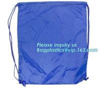 China Recycled Foldable Nylon Polyester Tote Bag with logos polyester shopping bag Custom advertising handle non woven bag PAC for sale