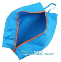China Private customized Salon Shop Owner Custom Foldable Nylon Shopping Gift Bag,Foldable Polyester Handle Pocket Folding Nyl for sale