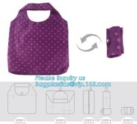 China Custom Gift Promotional 210D 420D Polyester 190T Nylon Small Drawstring Bag,Reusable Polyester Foldable Grocery Shopping for sale