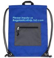 China Cheap Custom Wholesale Promotion Canvas Cotton Drawstring Bag, Waterproof Mini Nylon Polyester Drawstring Bag bagplastic for sale