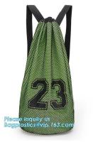 China promotional daily recycled customized wholesale mesh drawstring backpack,drawstring backpack kids mesh backpack manufact for sale