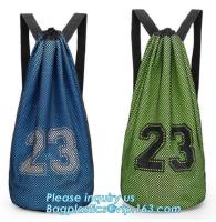 China promotional daily recycled customized wholesale mesh drawstring backpack,drawstring backpack kids mesh backpack manufact for sale