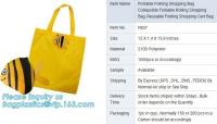 China Factory Price Fast Delivery Polyester Folding Tote Waterproof Fruit Strawberry Nylon Foldable Shopping Bag / folding for sale