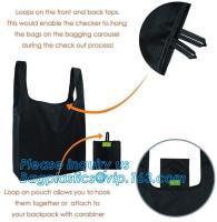 China factory price custom cute animal design 190T polyester shopping bag foldable,reusable promotional folding foldable polye for sale