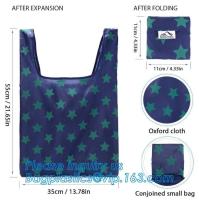 China Logo printed eco friendly reusable polyester folding shopping bag for promotion,Polyester Drawstring Bag/ Promotional dr for sale