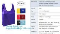 China Logo printed eco friendly reusable polyester folding shopping bag for promotion,Polyester Drawstring Bag/ Promotional dr for sale