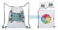 China heat transfer logo printing waterproof drawstring bags,polyester tote bag,reusable polyester bags,polyester tote bag bla for sale