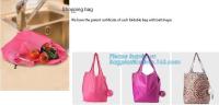 China Eco-Friendly Reusable Polyester Foldable Shopping Bag,Custom Gift Promotional 210D 420D Polyester 190T Nylon Small Draws for sale