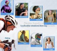 China High Quality Outdoor Sports Sublimation Unique Fishing Face Mask Custom Seamlss Head Bandana For Men WOMEN OUTDOOR SPORT for sale