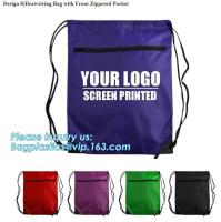 China Reusable easy carry tote eco friendly foldable polyester folding shopping bag,Foldable Shopping Bag w/Zipper Closure and for sale