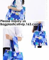 China Portable Recycled Polyester Nylon Reusable Foldable Shopping Bag,Value Friendly Reusable Polyester Foldable Shopping Bag for sale