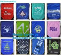 China Sport Gym Drawstring Backpack Polyester Draw String Bags,Dacron Drawstring Backpack Shoulder Bags, bagease, bagplastics for sale