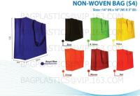 China pp nonwoven bag, promotional recycled glossy laminated pp nonwoven shopping bag, Foldable Nonwoven Bag, nonwoven tote sh for sale