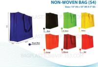 China pp nonwoven bag, promotional recycled glossy laminated pp nonwoven shopping bag, Foldable Nonwoven Bag, nonwoven tote sh for sale