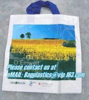 China PP WOVEN SHOPPING BAGS, WOVEN BAGS, FABRIC BAGS, FOLDABLE SHOPPING BAGS, REUSABLE BAGS, PROMOTIONAL BAGS, GROCERY SHOPPI for sale